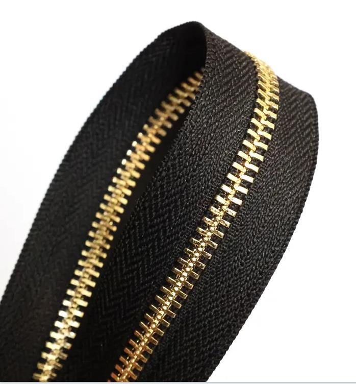 Wholesale Metal Zipper Titanium Zipper Long Chain Roll