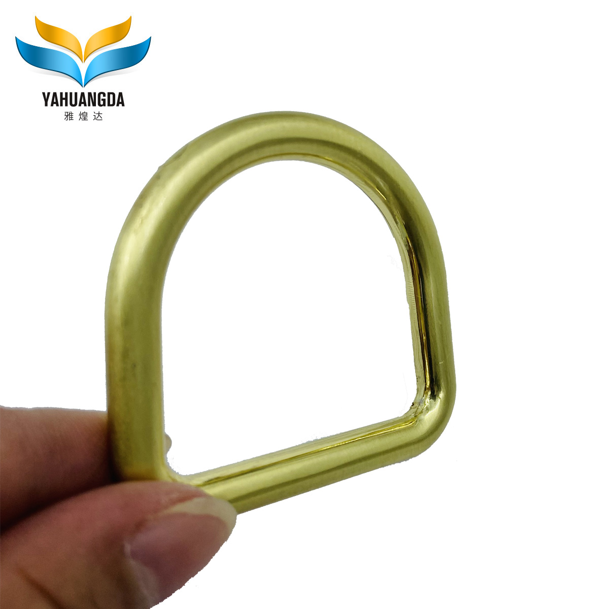 Custom Zinc Alloy Die CastWelded Metal Bag Hardware D Ring